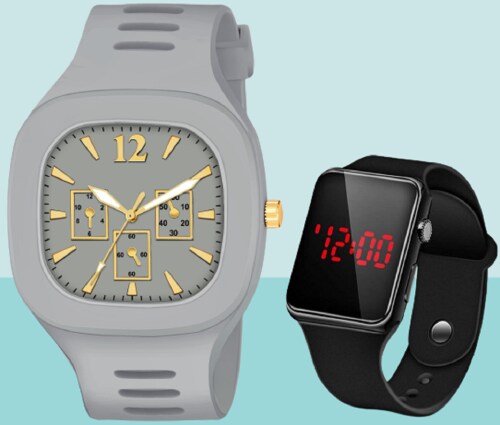 Buy hala New Design Super Quality Led Grey Analog Watch - For Boys ...