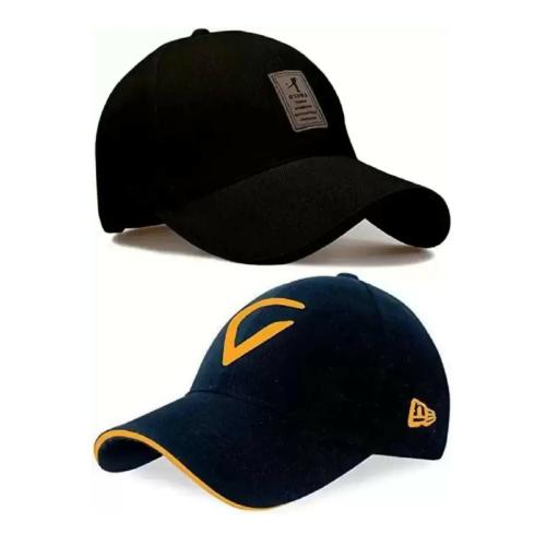 Buy Hiilswear Pure Cotton Baseball Cap Combo for Men and Women Online ...