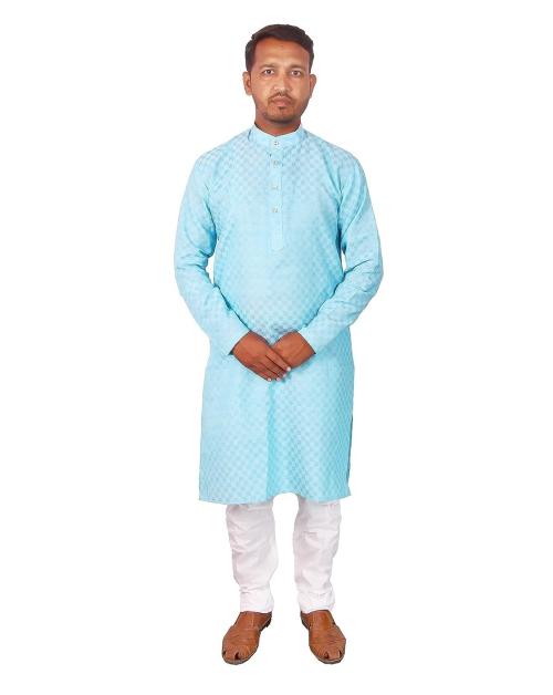 Buy SEWA SANKALP Festivals Cotton Kurta Paijama Set for Men Online at ...