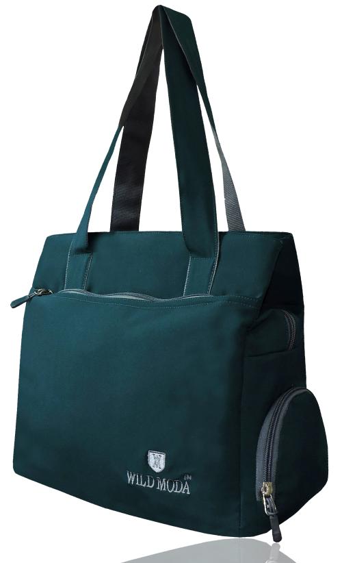 Buy WILD MODA Women's Tote Bag (Green) Online at Best Prices in India ...