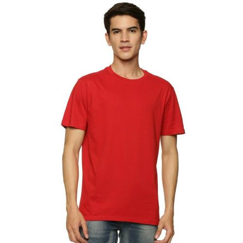 Buy Bollti Red Cotton Solid Tshirt For Men Online at Best Prices in India - JioMart.