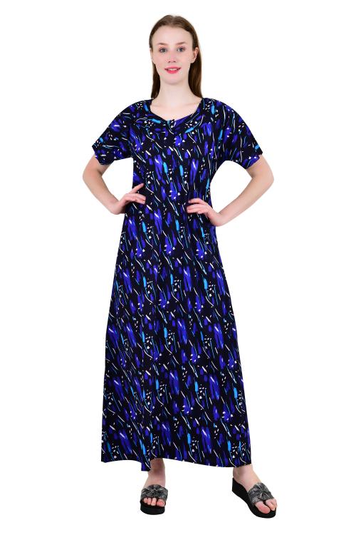 Buy Redglo Women's Cotton Printed Nighty / Night Wear/ Super Soft ...