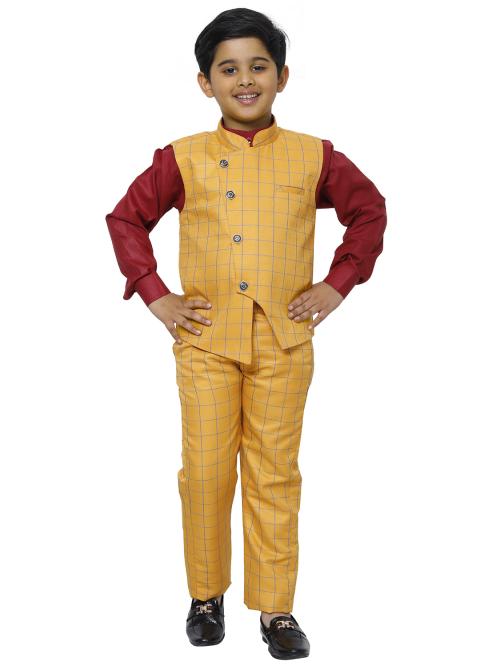 Buy Pro-Ethic Style Developer Boy's 3 Piece Baba Suit Set Online at ...