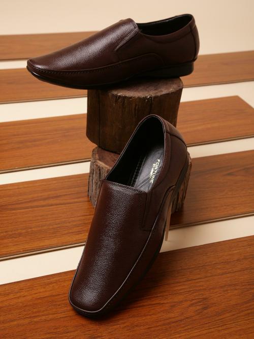 Buy Fortune By Liberty Hol-17_Brown Formal Shoes For Men Online at Best ...