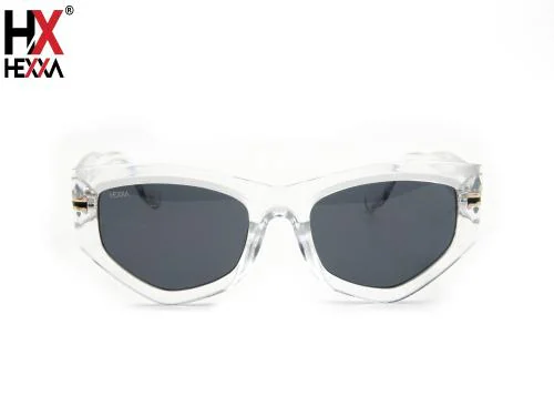 Buy HEXXA Fancy Polycarbonate Lens Polycarbonate & TR Mix Frame Cat Eye ...