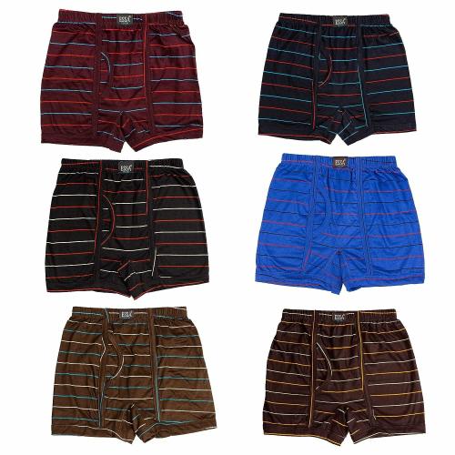 Buy ESSA Boy's Striped Cotton Trunks/Drawer 6pcs Combo [Designer Junior ...