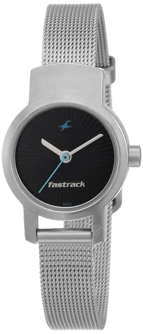 Buy Fastrack Analog Dial Black Band Silver Upgrade-Core Watch For ...