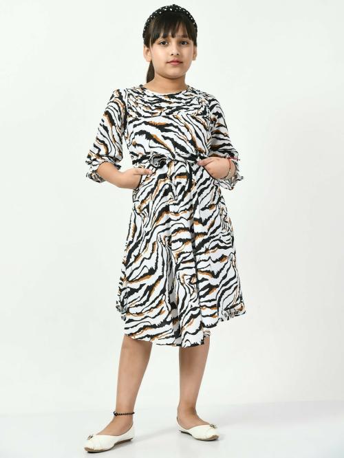 Buy Bella Moda Girls Printed Full Sleeve Casual Wear Dress Online at Best Prices in India - JioMart.