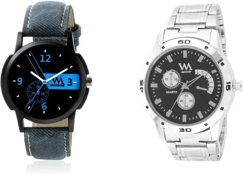 Buy WM Analog Multicolor Dial Multicolor Strap Watch for Men (WMC-004 ...