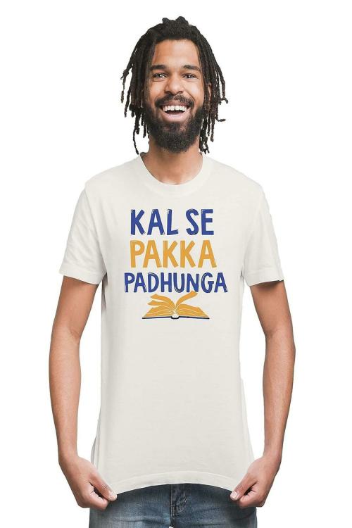 Buy Ultrastyle Men's Regular Fit Graphic T-Shirt with Kal Se Printed on ...