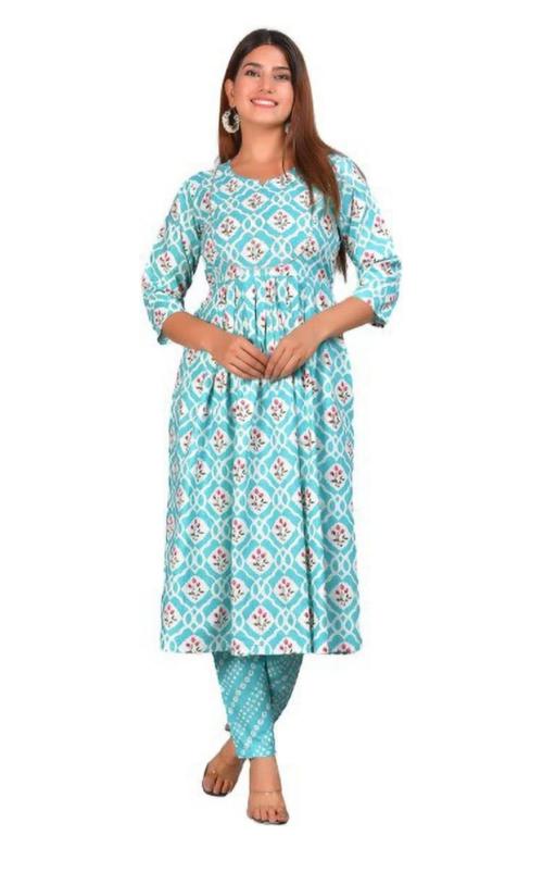 Buy DANILO PRESENT PRINTED KURTA SET FOR WOMEN Online at Best Prices in India - JioMart.