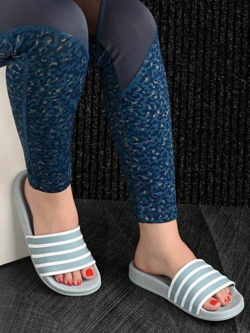 Buy YUUKI LAUREN POWDER BLUE Sliders For Women Online at Best Prices in ...