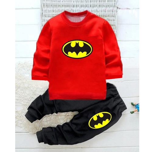 Buy Gudpig Full Sleeve Red Bat Clothing Set(Pack of 1) Online at Best ...
