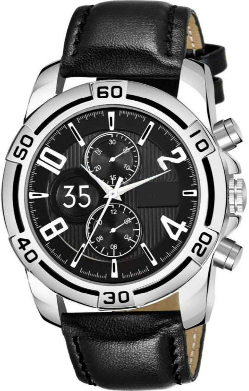 Buy Bolun Analog Black Dial Black Strap Watch For Men Online at Best ...