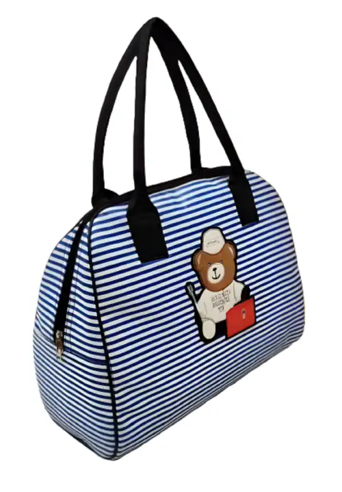 Buy AKSUTI Present Bhalu Printed Handbag For Women And Girls Online at ...