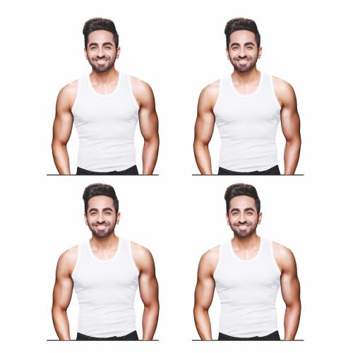 Buy Ranjit Smart 100% Cotton Men's Sleeveless Parker Vest (Pack of 4 ...