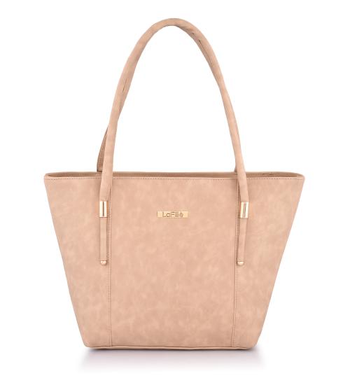 Buy LaFille Women's Handbag | Ladies Purse | Totebag | DGN278-Beige Online at Best Prices in ...