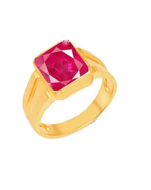 Buy Gold Plated Ruby Ring Online at Best Prices in India - JioMart.