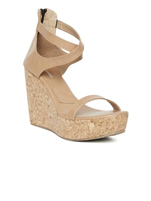 Buy Marc Loire Women Tan Wedges Online at Best Prices in India - JioMart.