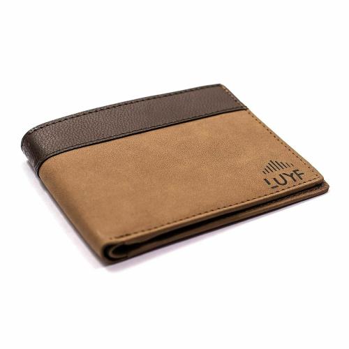 Buy LUYF Tanned Vegan Leather Wallet for Men | Premium Finish Wallet ...