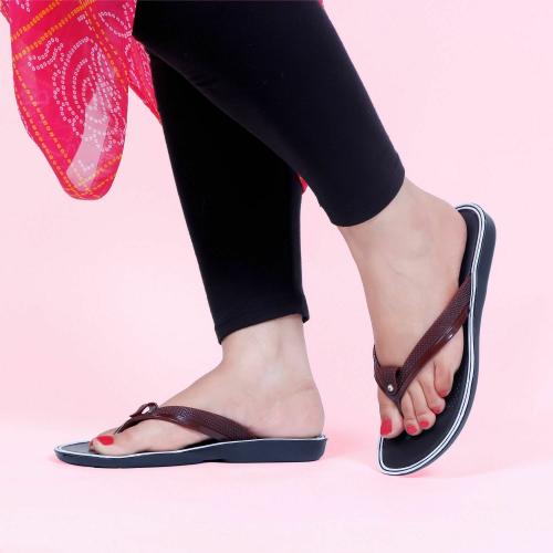 Buy Action Stylish Black Coffy Slipper For Women Online at Best Prices ...