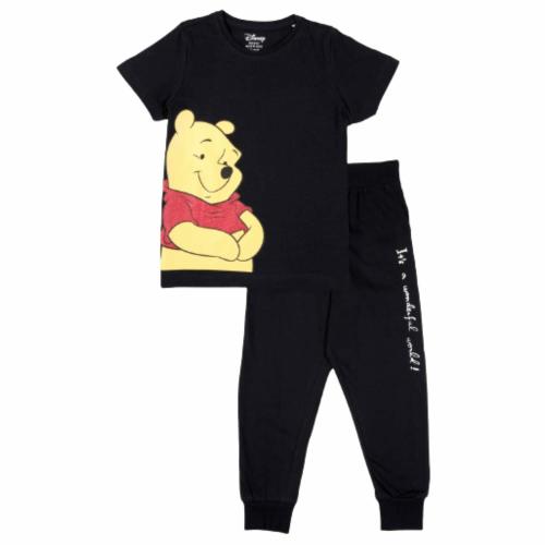 Buy Nap Chief Cotton Unisex Kid's Regular Fit Pooh Glitter Lounge ...