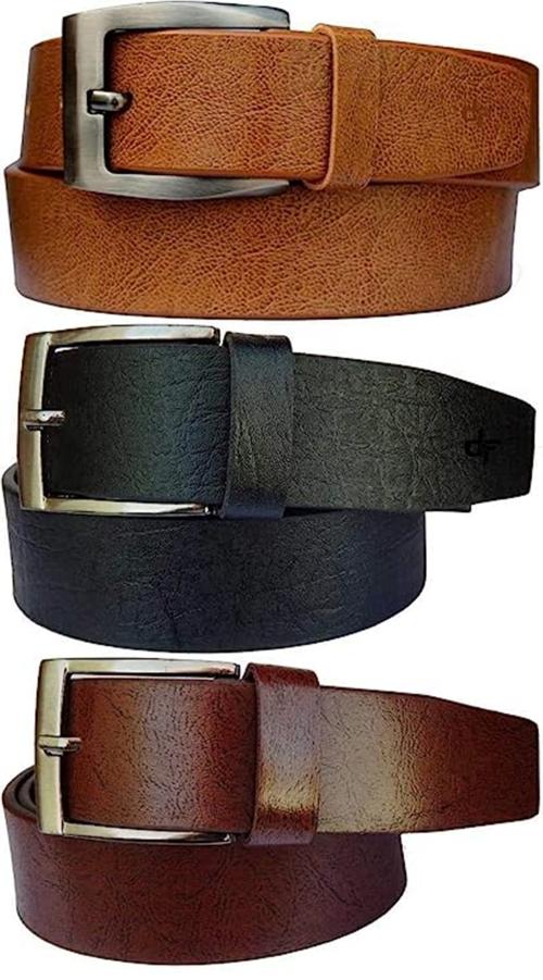 Buy LAER Belts for men and boys combo pack of 3 B12 Online at Best Prices in India - JioMart.