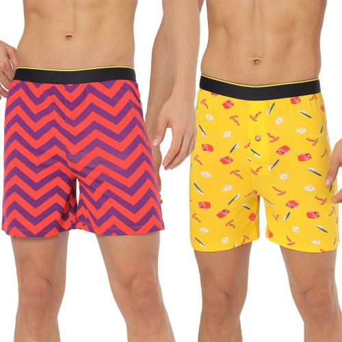 Buy bummer Printed Boxers For Men | Solids Micro Modal Fabric Feels ...