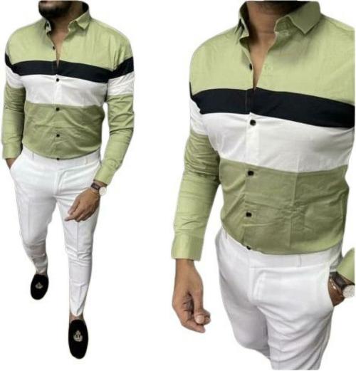 Buy DHARMESH ENTERPRISE Men Popati Colorblock Cotton Linen Blend ...