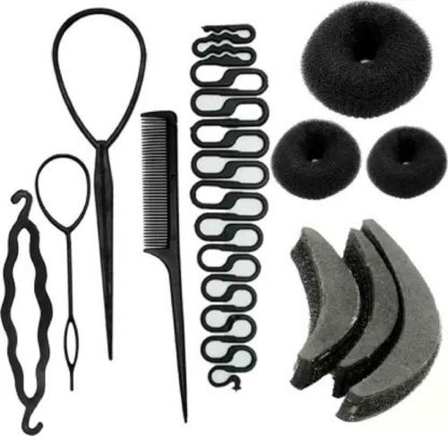 Buy BlingOn HAIR TOOL Hair Accessory Set (Black) Online at Best Prices ...