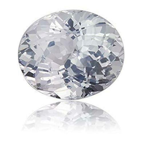 Buy Retrend Design 5.35 Carat Non Precious White Sapphire Gemstone Online at Best Prices in ...