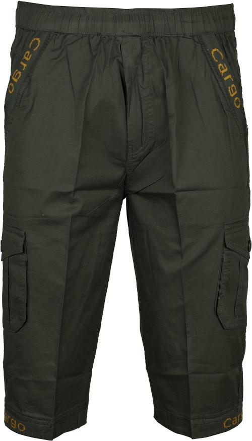 Buy WINSUNITY Green Solid Cotton Blend Men'S Three-Fourths - 3XL Online ...