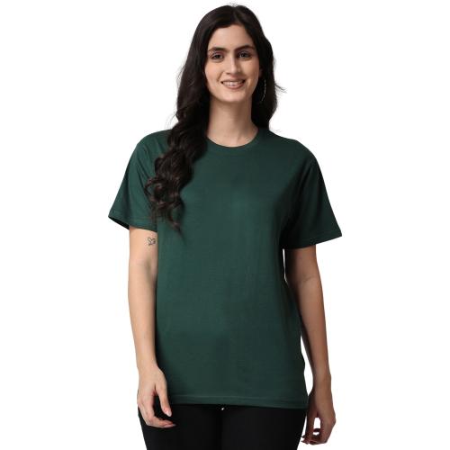 Buy The Label Bar Round Neck Boyfriend Style T-Shirt Online at Best ...