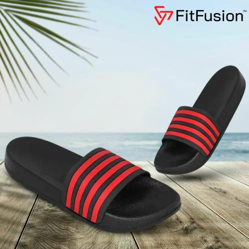 Buy FitFusion Exra Soft and Outdoor Slides for Men|Mens Casual fashion ...