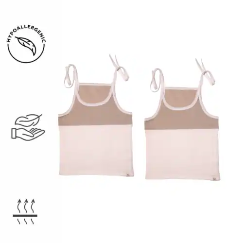 Buy Herbal Baby Muslin Multicolor Jhabla For Newborn Knot Type Grey ...