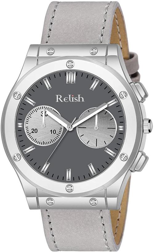 Buy RELISH Analog Grey Watch For Men -RE-BB8066 Online at Best Prices in India - JioMart.