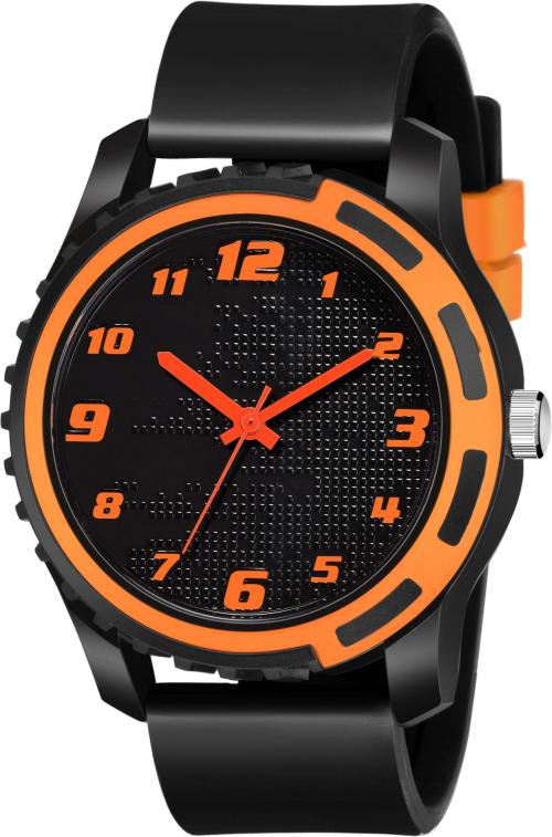 Buy Splazos Analog Orange Dial Orange Strap Watch for Men and Women ...