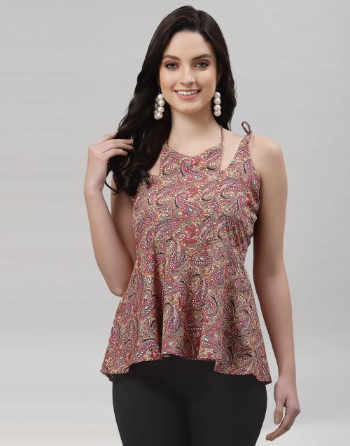 Buy Selvia Women'S Multi Printed Top | tops for women | tops | women ...
