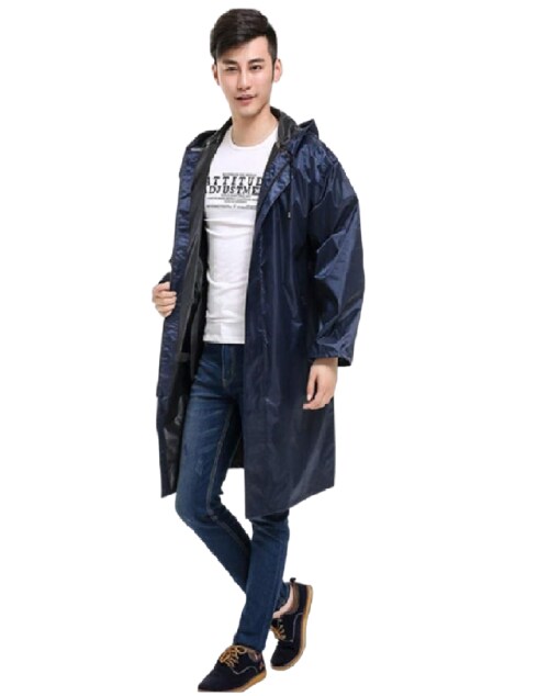 Buy VORDVIGO Men Solid Raincoat/Overcoat with Hoods and Side Pockets ...