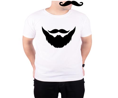 Buy Mooch Wale Beardy Mooch White Quick-Dri T-shirt For Men - White, XL ...
