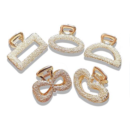 Buy Myra Collection Pack of 5 Pcs Medium Fancy Metal Claws Hair Clips ...