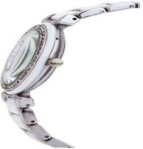 Buy Miss Perfect Analog Silver Diamond Studded Chrono Dial Strap Wrist Watch for Women Online at ...