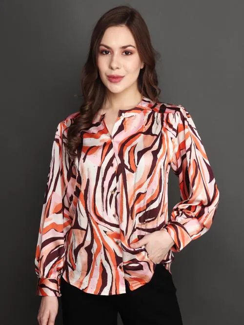 Buy Albion by Cnm Women Comfort Women Tops (Orange) Online at Best Prices in India - JioMart.