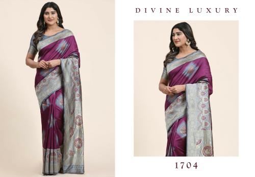 Buy Saree Exotica Opulent Zari Woven Saree: 4 Feeder Design with ...