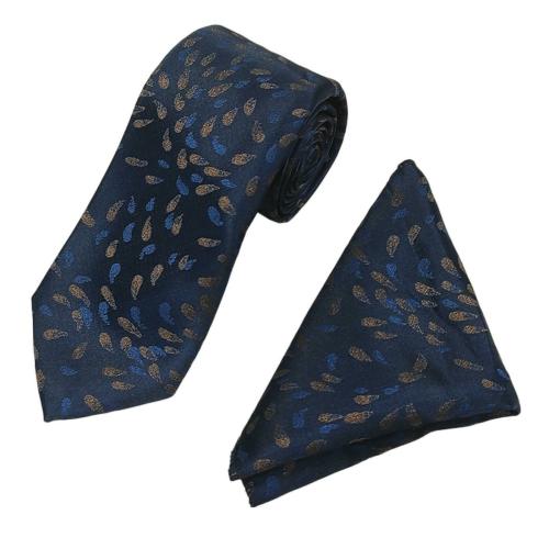 Buy Rare Combee Group Men's Navy Blue, Golden & Blue Floral Design ...