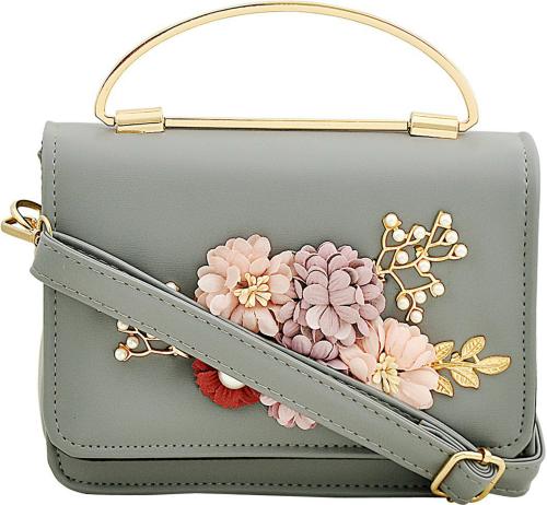 Buy Mark & Keith Women Grey Hand-Held Bag Online at Best Prices in ...