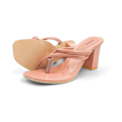Buy Sayera String Women Pink Heel Sandals Online at Best Prices in ...