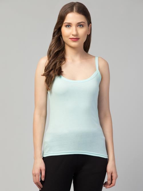 Buy THREADSTONE Women's Cotton Sleeveless Camisole Slim Fit, Strap ...