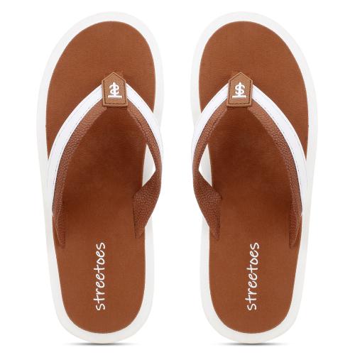 Buy Streetoes Men's Modern Flip Flops Slippers (Size-9) Online at Best ...