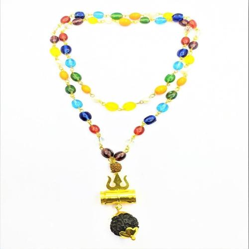 Buy Raviour Lifestyle Lord Shiv Shakti 5 Mukhi Shiv Trishul Damru With ...